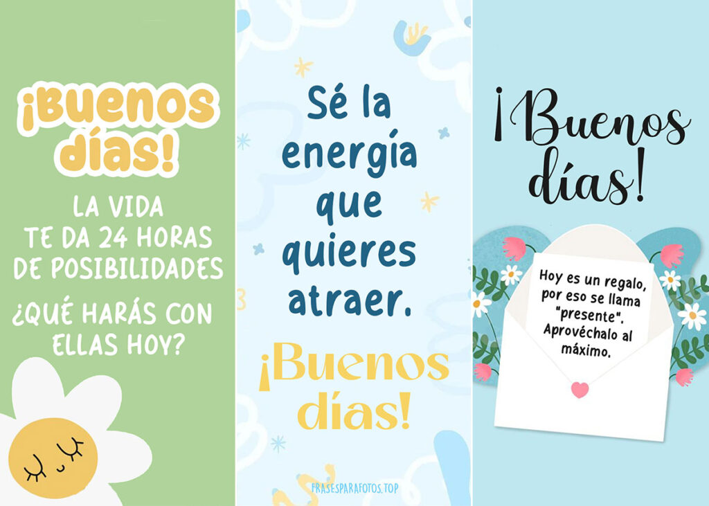 50 Frases de Buenos Días Motivadoras y Positivas con Imágenes